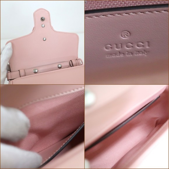 Gucci | Bags | Gucci Mini Top Handbag 2way Bag Light Pink | Poshmark